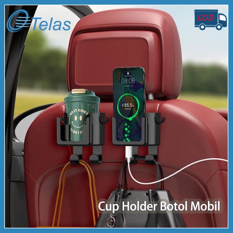 Jual Tempat Botol Mobil Holder Botol Minum Mobil Gantungan Kait Kursi ...