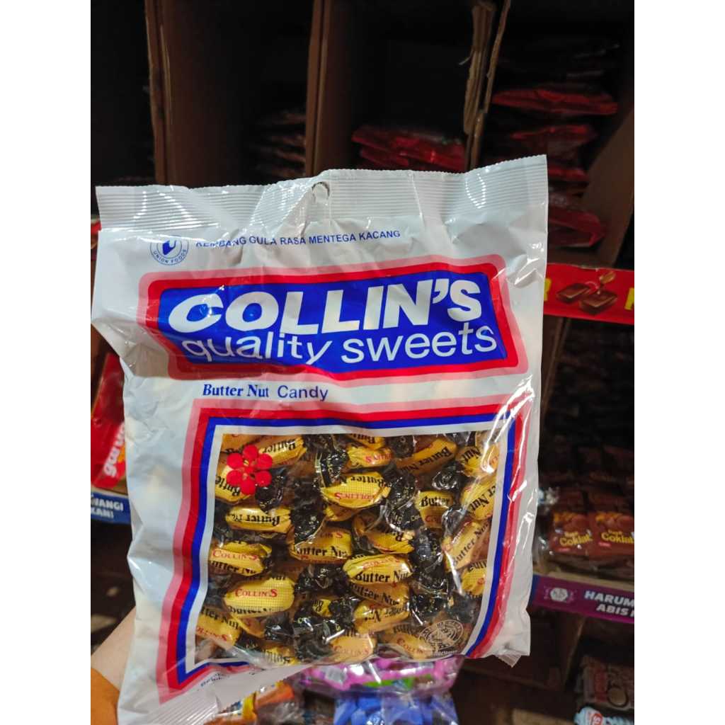 Jual PERMEN COLLINS BUTTERNUT CANDY - 460gr | Shopee Indonesia