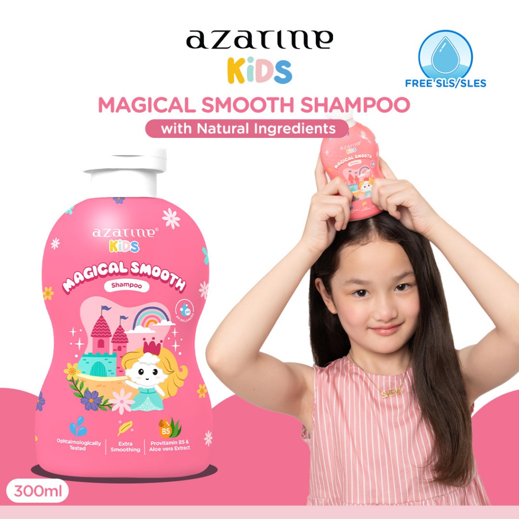 Jual Azarine Kids Magical Smooth Shampoo Anak SLS Free 300ml | Shopee ...