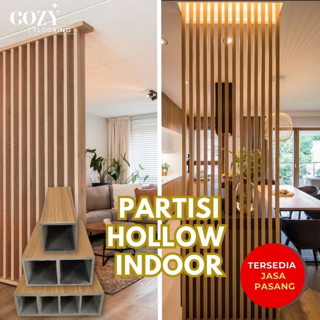 Jual Kisi-kisi / Partisi WPC Indoor / Pembatas Ruangan TREND | Shopee ...