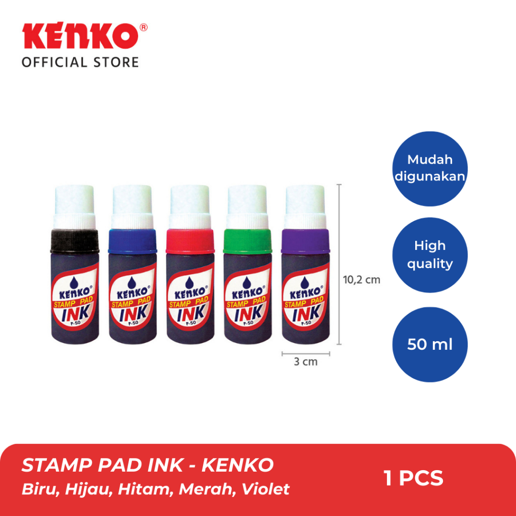 Jual KENKO STAMP PAD INK / TINTA CAP | Shopee Indonesia