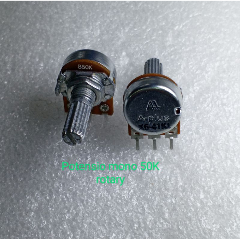 Jual Potensio mono Rotary/klik 50k &100K | Shopee Indonesia