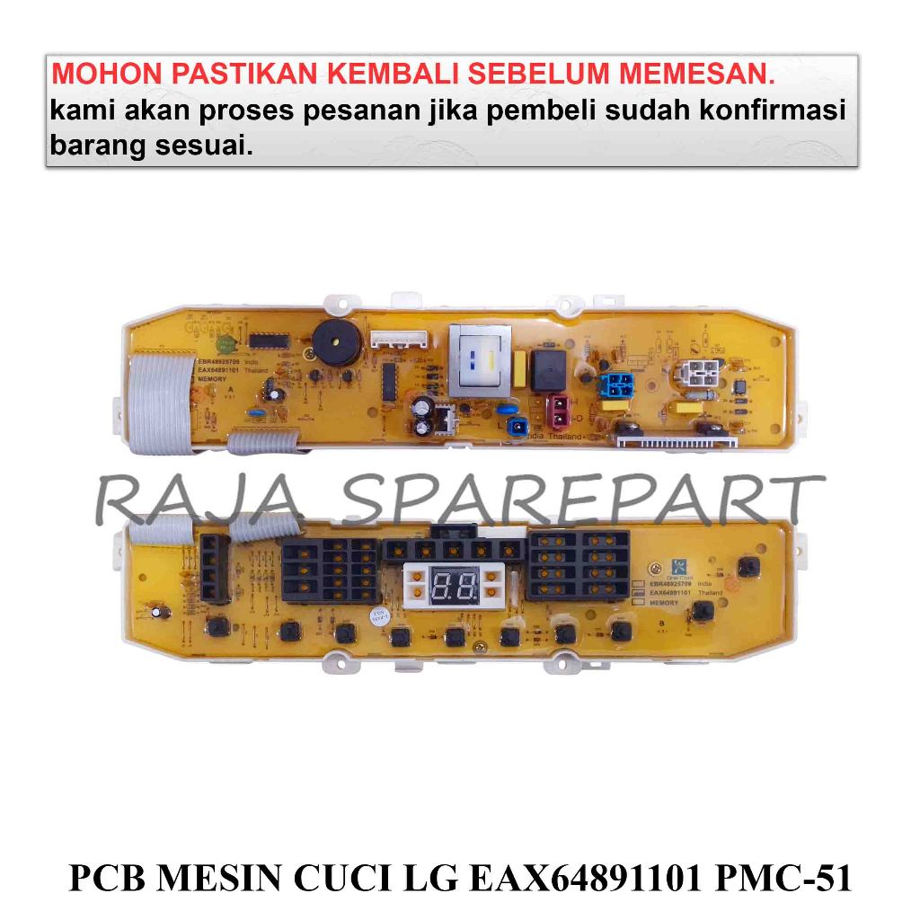 Jual PMC-51 / MODUL / PCB MESIN CUCI LG EAX64891101 PMC-51 (LG 10 ...