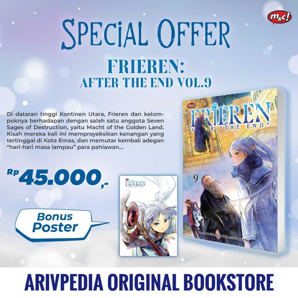 Jual Frieren After The End 9 by Tsukasa Abe (Poster) | Shopee Indonesia