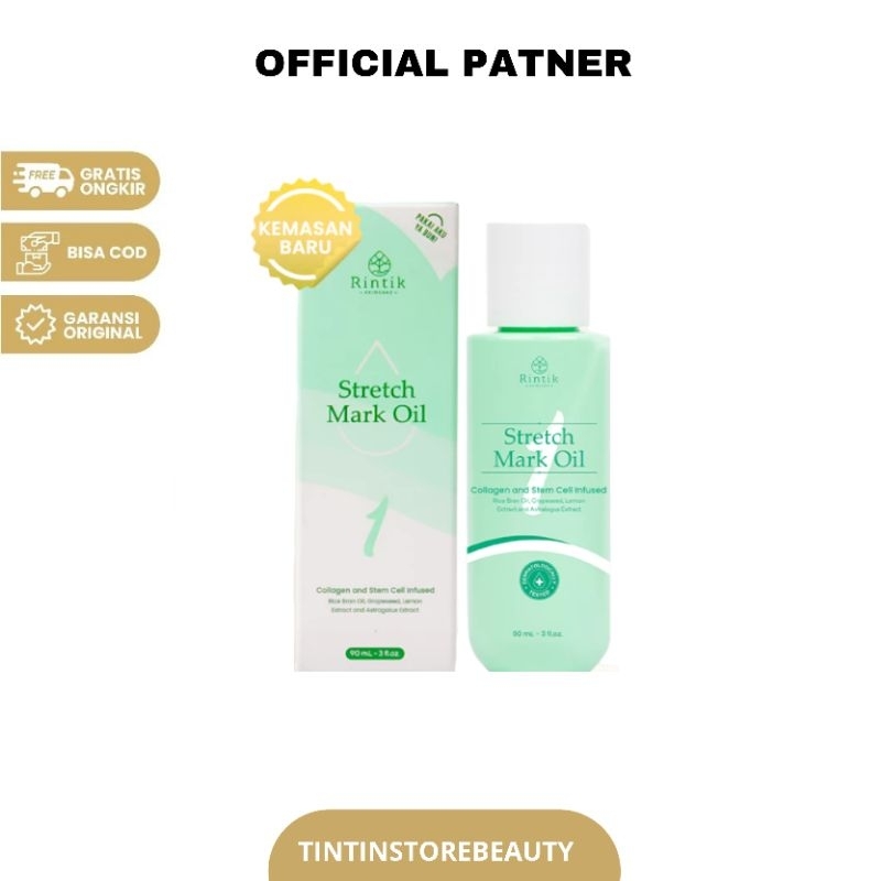 Jual RINTIK Stretch Mark Selulit Oil Pemudar StretchMark | Shopee Indonesia