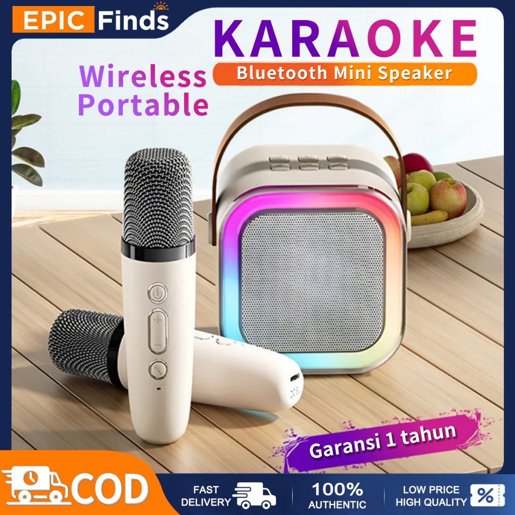 Jual Epic Finds Bluetooth Mini Speaker / mini Karaoke / speaker ...