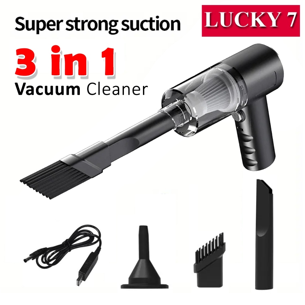 Jual VACUM CLEANER MOBIL PORTABLE 3in1 Mini USB Charge Alat Penghisap ...