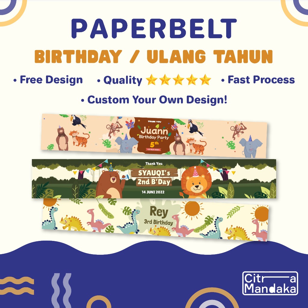 Jual Paperbelt Birthday Bento Box Ulang Tahun | Label Bento Ulang Tahun ...