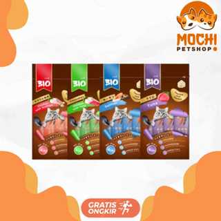 Jual BIO Creamy Treats Snack All Varian Rasa Tuna Salmon Chicken Tuna ...