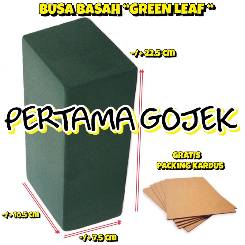 Jual SATUAN BUSA BASAH MERK GREENLEAF/ Bunga Asli/ Busa Segar/ Bunga ...