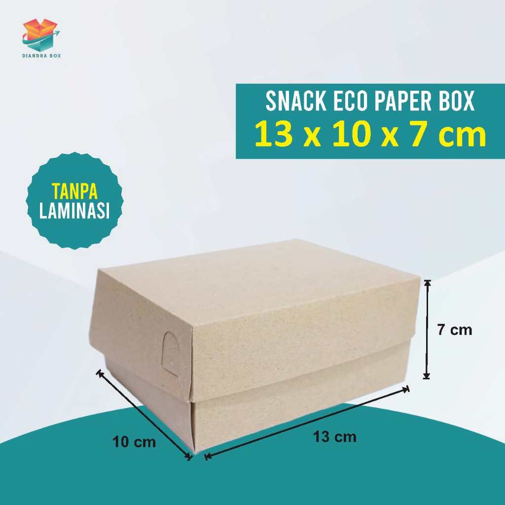 Jual Kardus Snack 13 x 10 x 7 cm | Kardus Kue | Kardus Hajatan | Snack ...