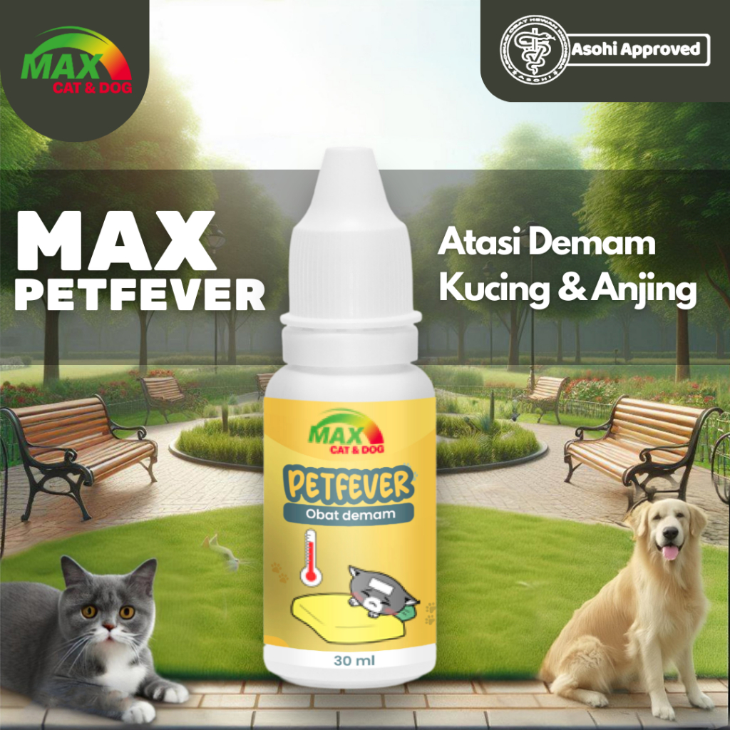 Jual Max Petfever | Obat Demam Untuk Kucing | Shopee Indonesia