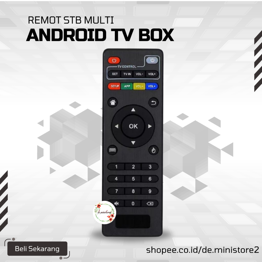 Jual Remote Remot TV Box Android Smart TV Box MXQ / MXQ 4K / MXQ PRO ...