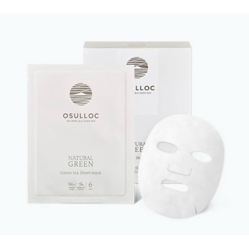 Jual osulloc green tea sheet mask 2 pcs | Shopee Indonesia