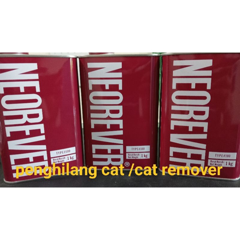 Jual Neorever pengelupas cat / cat remover kayu besi 1kg | Shopee Indonesia