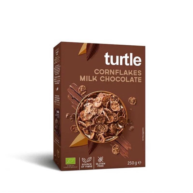 Jual Turtle CORNFLAKES MILK CHOCOLATE Organic Gluten Free Cereal ...