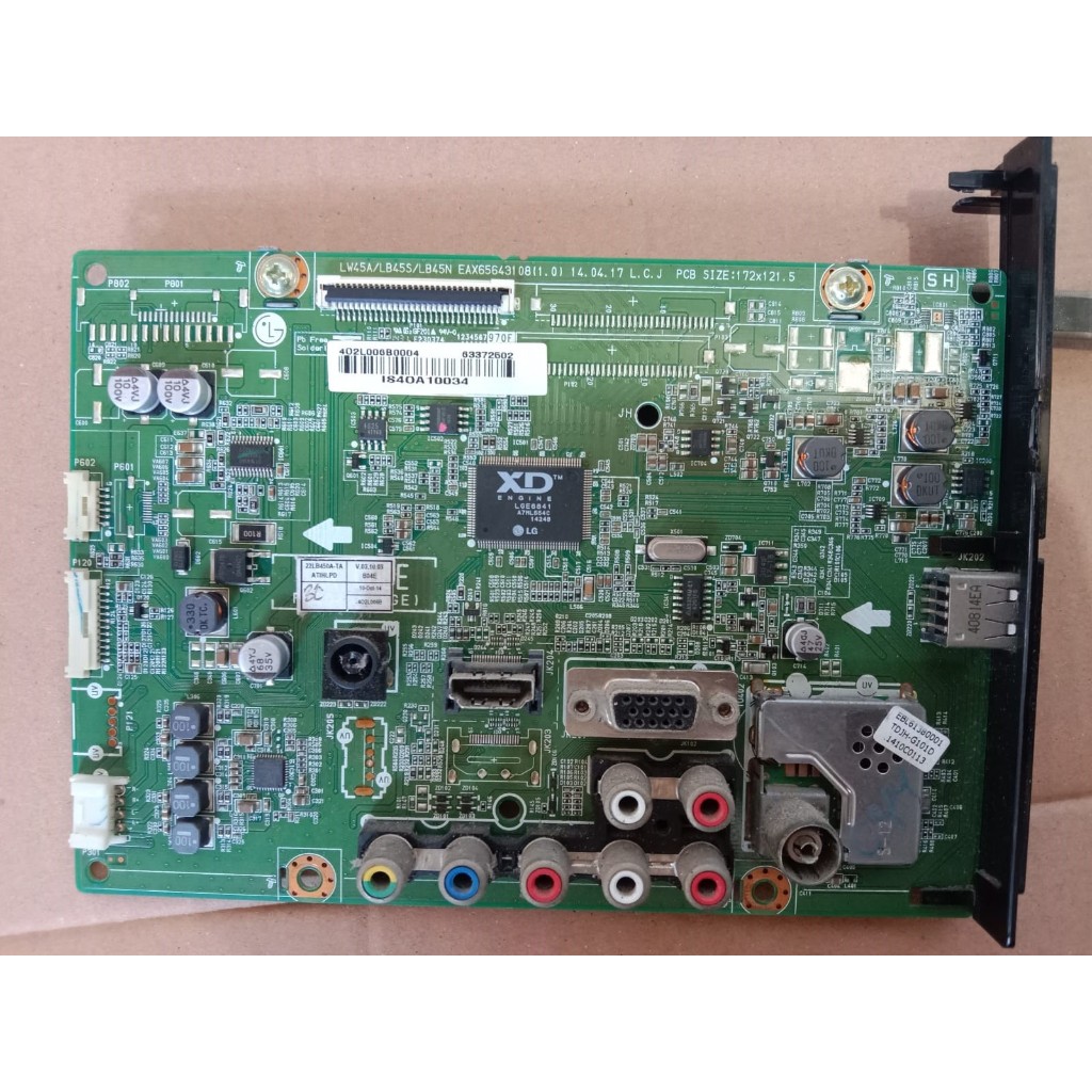 Jual MAINBOARD MB TV LG 22LB450A LG LED 22LB450 A MODUL 22 inch normal ...