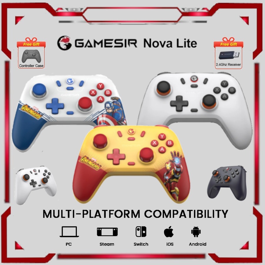 Jual GameSir T4 Nova Lite Wireless Gaming Controller Hall Effect ...