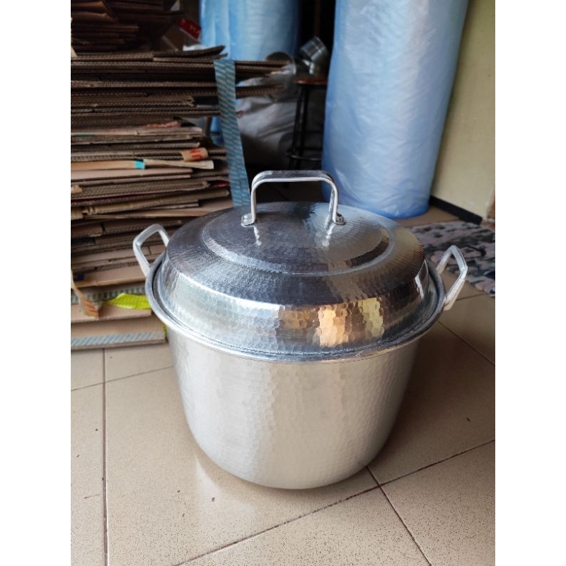 Jual Panci jumbo kapasitas 20 Liter air UK 40cm asli homemade material ...