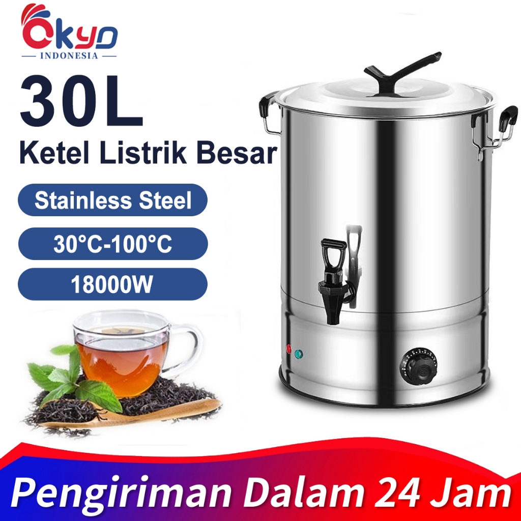 Jual 20L-30L Water & Coffee Boiler Pemanas Air Elektrik / Dispenser Teh ...