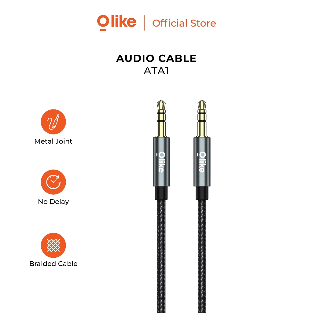 Jual OLIKE AUDIO CONVERTER ADAPTER AUX 3.5MM JACK TO AUX 3.5MM JACK ...