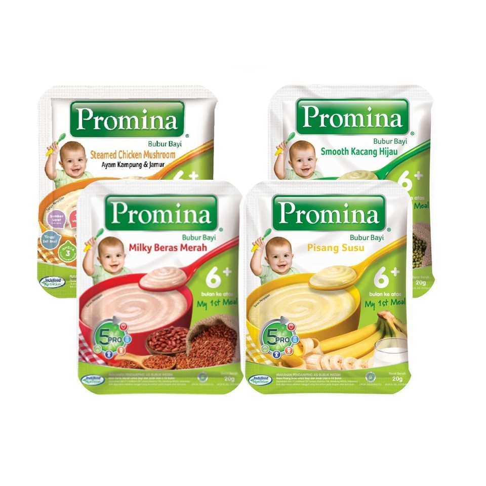 Jual PROMINA BUBUR BAYI SACHET RENCENG | Shopee Indonesia