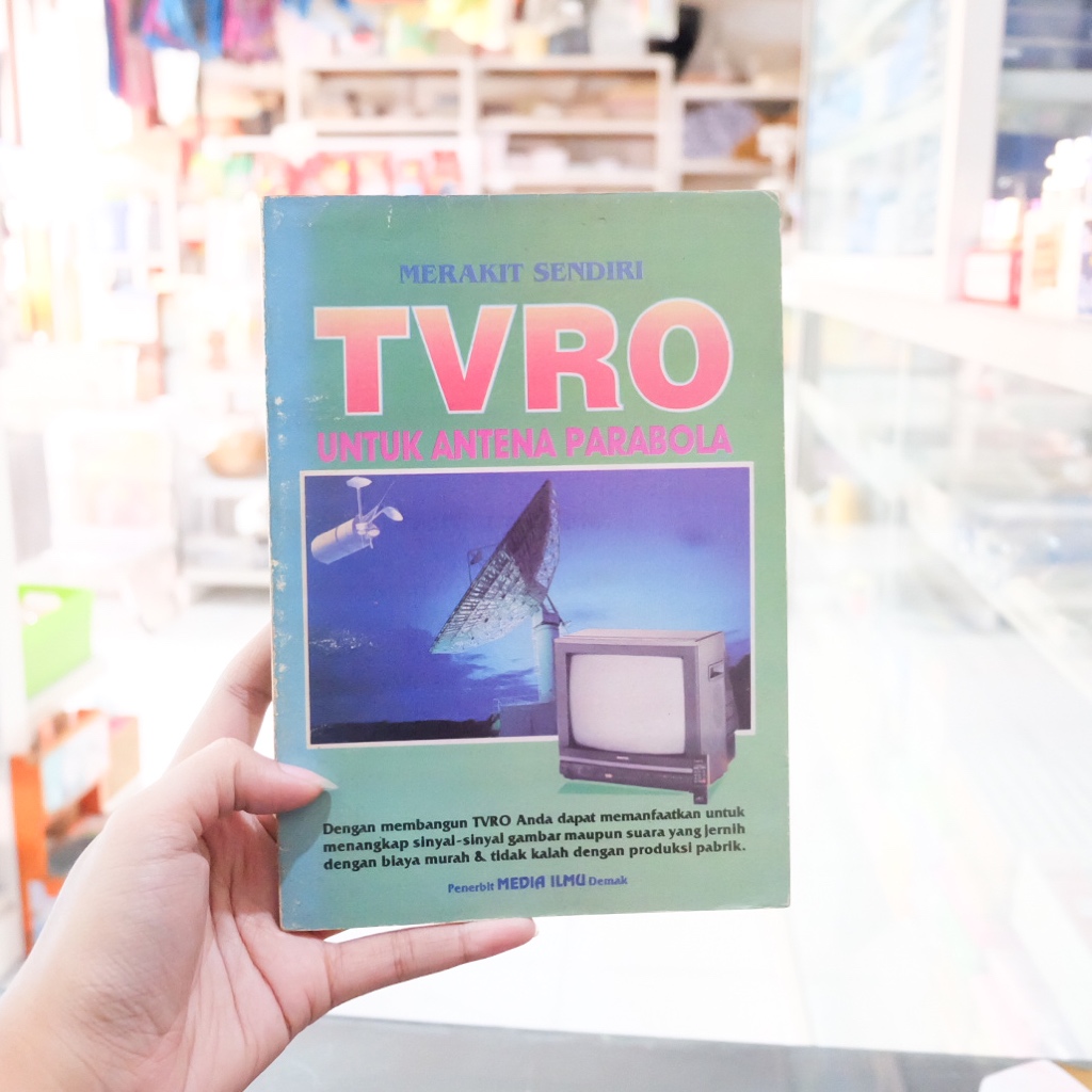 Jual Buku Merakit Sendiri TVRO untuk Antena Parabola | Shopee Indonesia