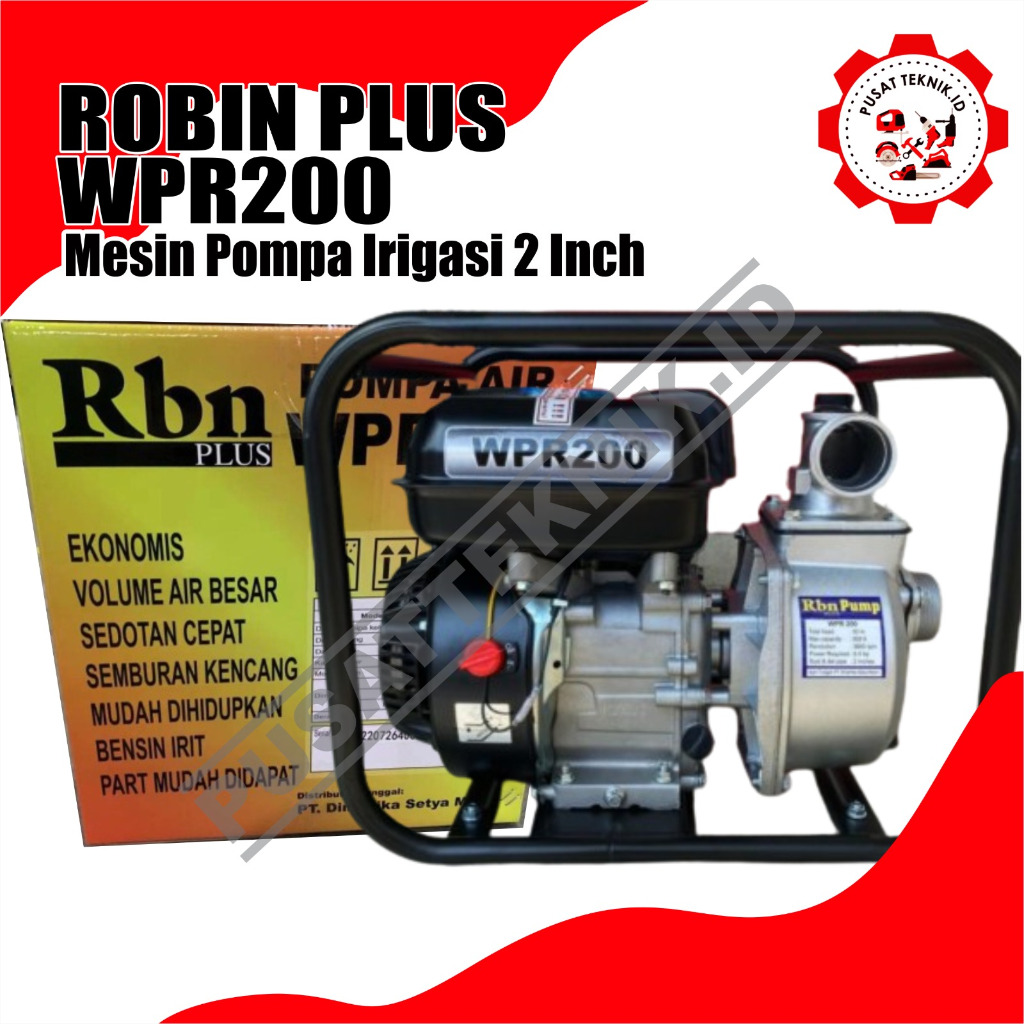Jual WATERPUMP ROBIN WPR200 2INCH MESIN POMPA AIR ALKON IRIGASI 2INCH ...