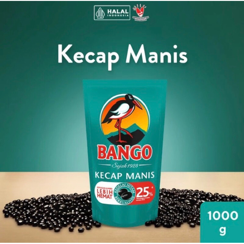 Jual Bango Kecap Manis 1000 gr | Shopee Indonesia