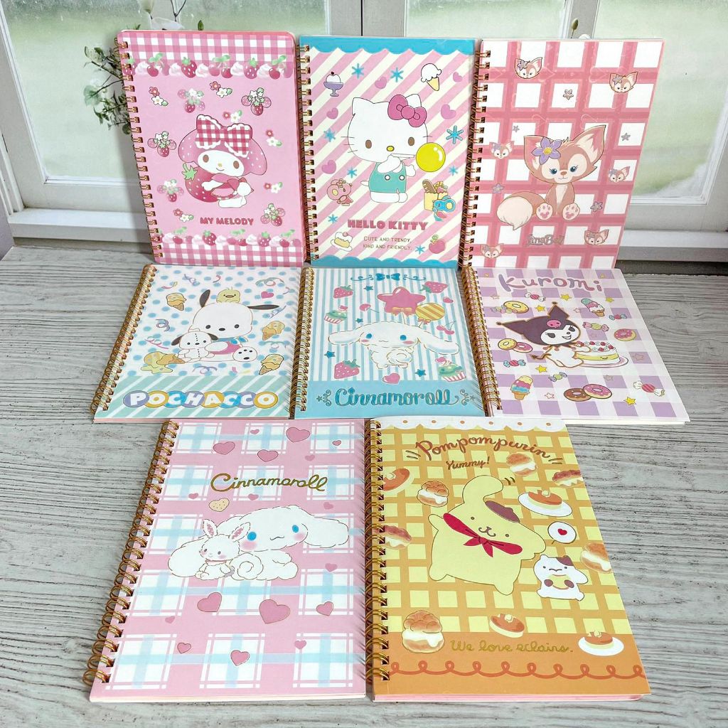 Jual Buku Binder Sanrio Ukuran A5/ Notebook Mini Sanrio/ Agenda Sanrio ...
