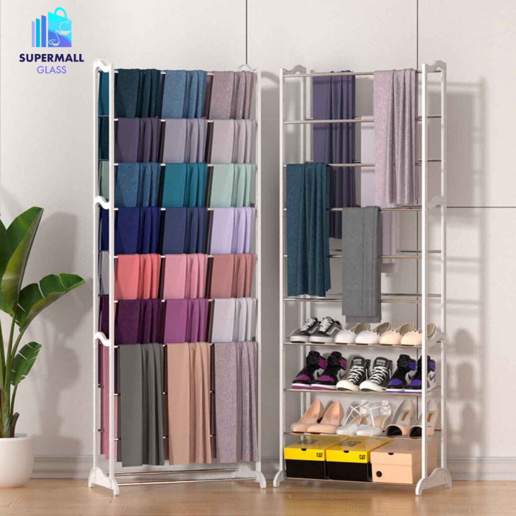 Jual [SG] COD Rak HIjab Amazing Shoes Rack - Rak Sepatu Rakit 10 Susun ...