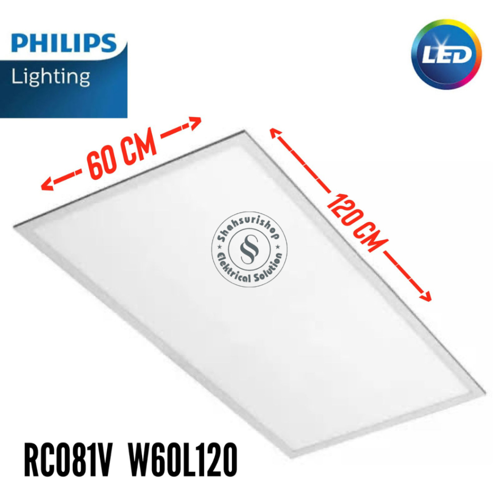 Jual PHILIPS RC081V LED48S 50 WATT 120x60 SMARTBRIGHT PANEL SLIM LED | Shopee Indonesia