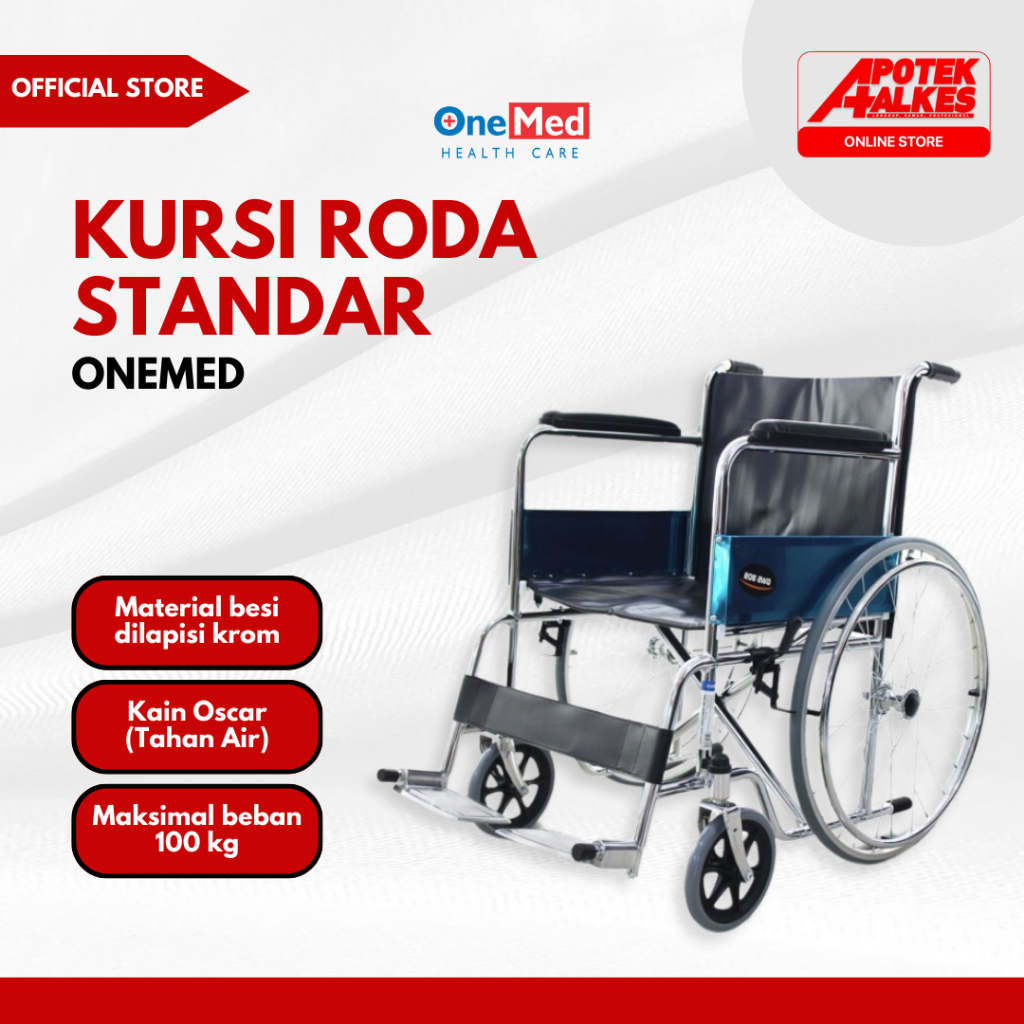 Jual ONEMED KURSI RODA STANDAR | Shopee Indonesia