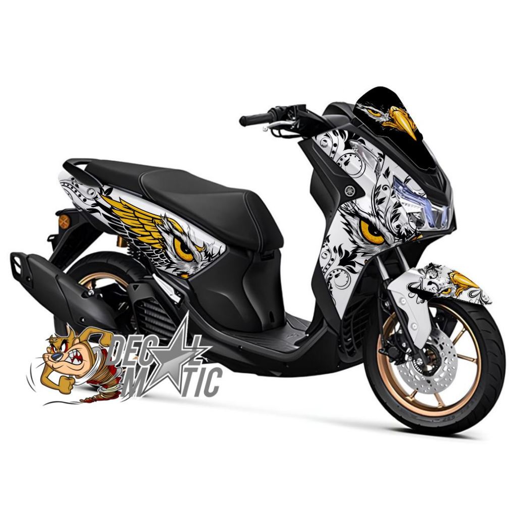 Jual Decal Lexi 155 Full Body Stiker Full Body Motor Yamaha Lexi 125 ...