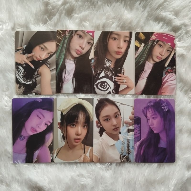Jual [Ready] PC NewJeans Get Up Weverse ver. Photocard Hanni Haerin Minji Danielle Hyein ...