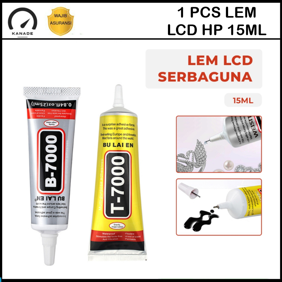 Jual Lem Lcd Touchscreen hp T7000 B7000 15ml Alat Perekat Casing Handphone Lem Perhiasan ...