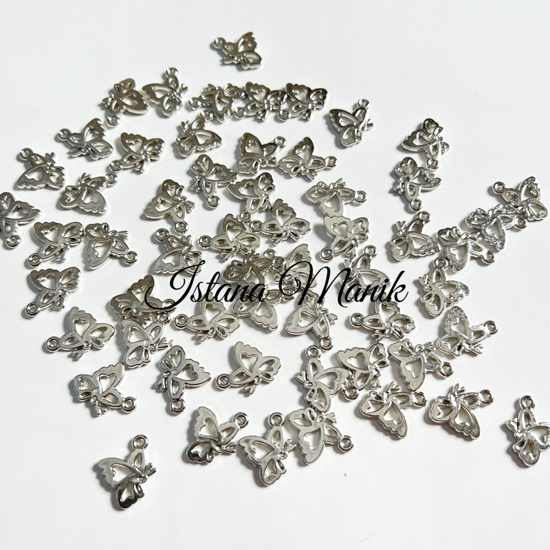 Jual (15gr) Manik Charm Bandul Ringan Silver | Shopee Indonesia