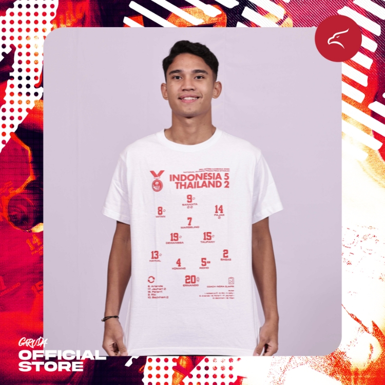 Jual Garuda Store - T-Shirt - Indonesia Gold Medalist Sea Games 2023 ...