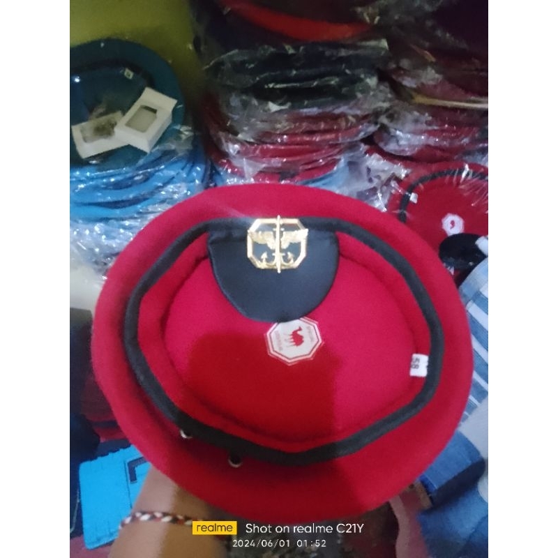 Jual BARET CAMEL MERAH KOPASUS | Shopee Indonesia