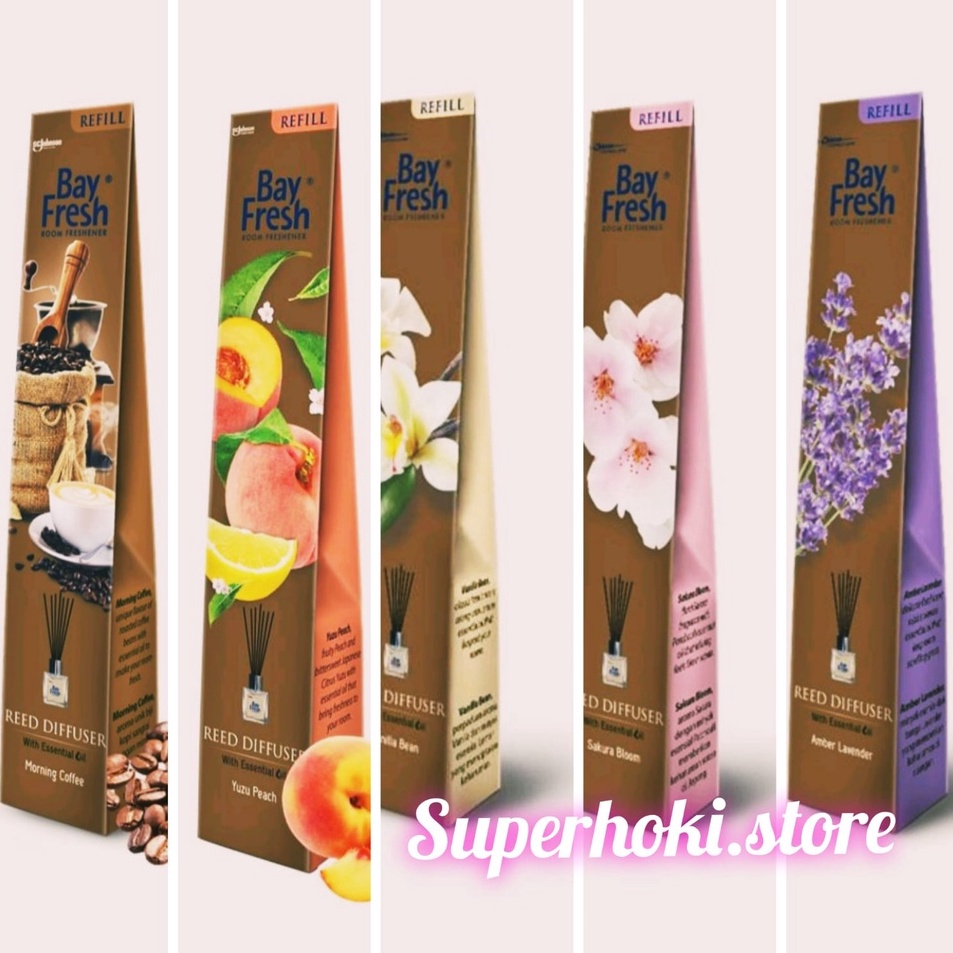 Jual Pilihan Terbaik Bayfresh Reed Diffuser Refill 3 ml Pengharum ...