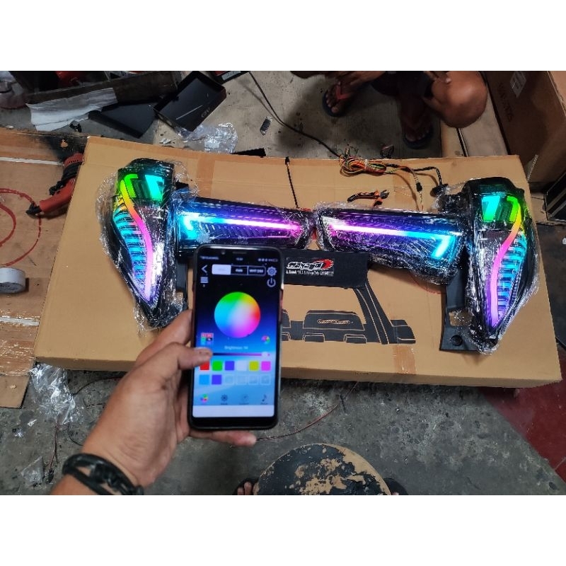 Jual Stoplamp INNOVA REBORN Triple Seven full RGB Matrix Custom ...