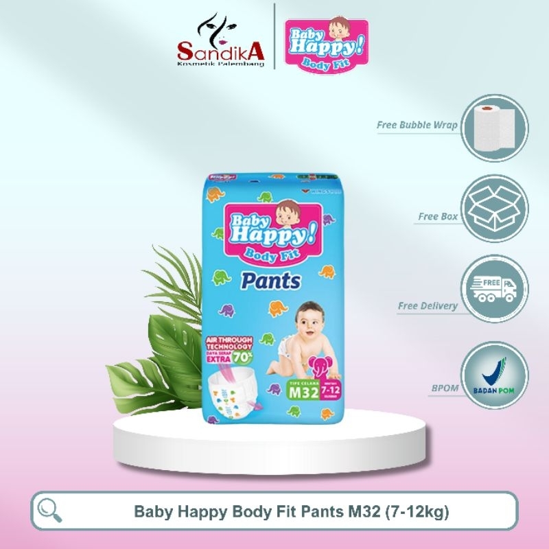 Jual BABY HAPPY Pants M34, L30, XL26, XXL24 | Shopee Indonesia