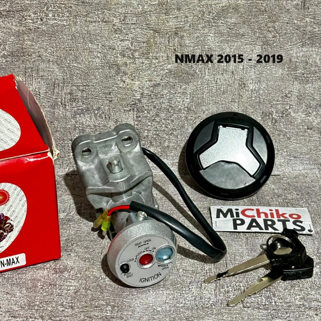Jual Kunci Kontak Assy Set Depan Belakang Yamaha NMAX Old New Facelift ...
