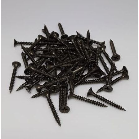 Jual 100 PCS 6 X 3/4" BAUT DRYWALL SEKRUP GYPSUM PAKU SEKRUP HITAM ...