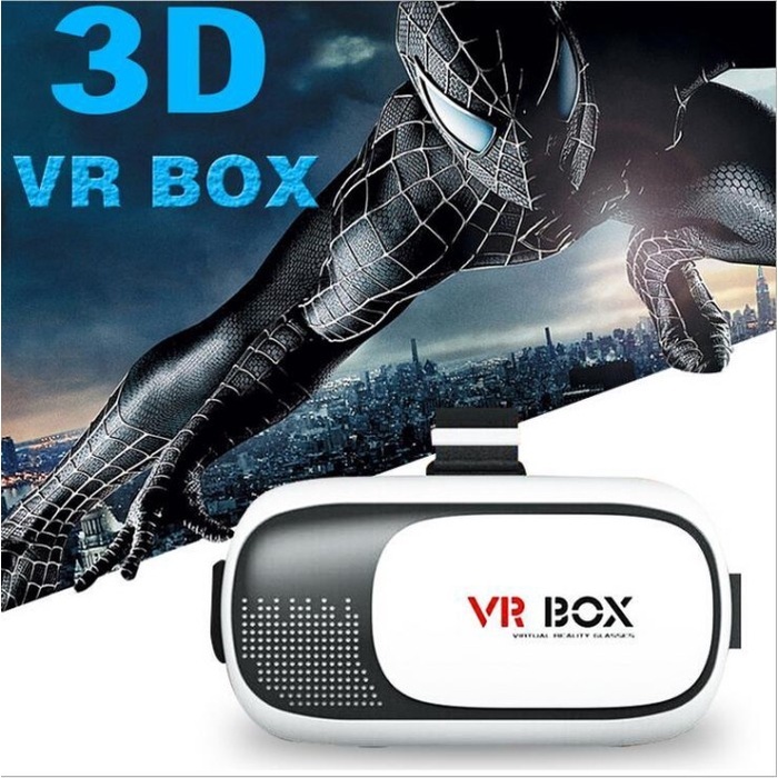 Jual Virtual Reality Glasses 3D Vr Box Generasi 2.0 Untuk Smartphone VR Box 2 Kacamata Virtual ...