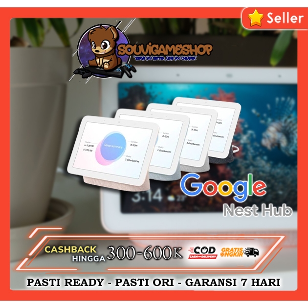 Jual CUCI GUDANG !! GOOGLE HOME HUB NEST HUB TESTED 30 DAYS STORE ...