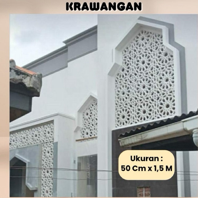 Jual krawangan, krawangan grc, lubang angin | Shopee Indonesia