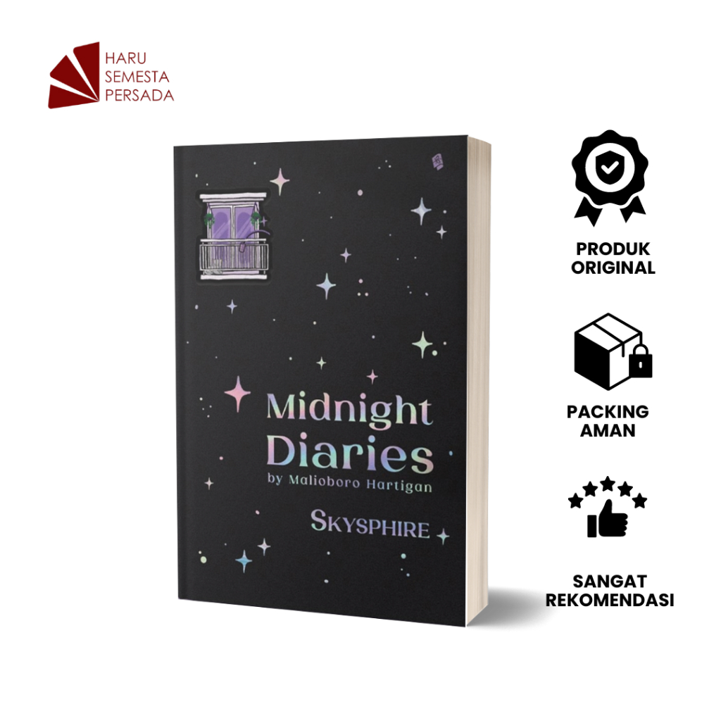 Jual NOVEL MIDNIGHT DIARIES BY MALIOBORO HARTIGAN - Skysphire - Bukune | Shopee Indonesia