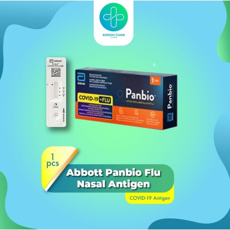 Jual Abbott Panbio Nasal Flu Antigen isi 1T Pendeteksi Influenza A/B ...