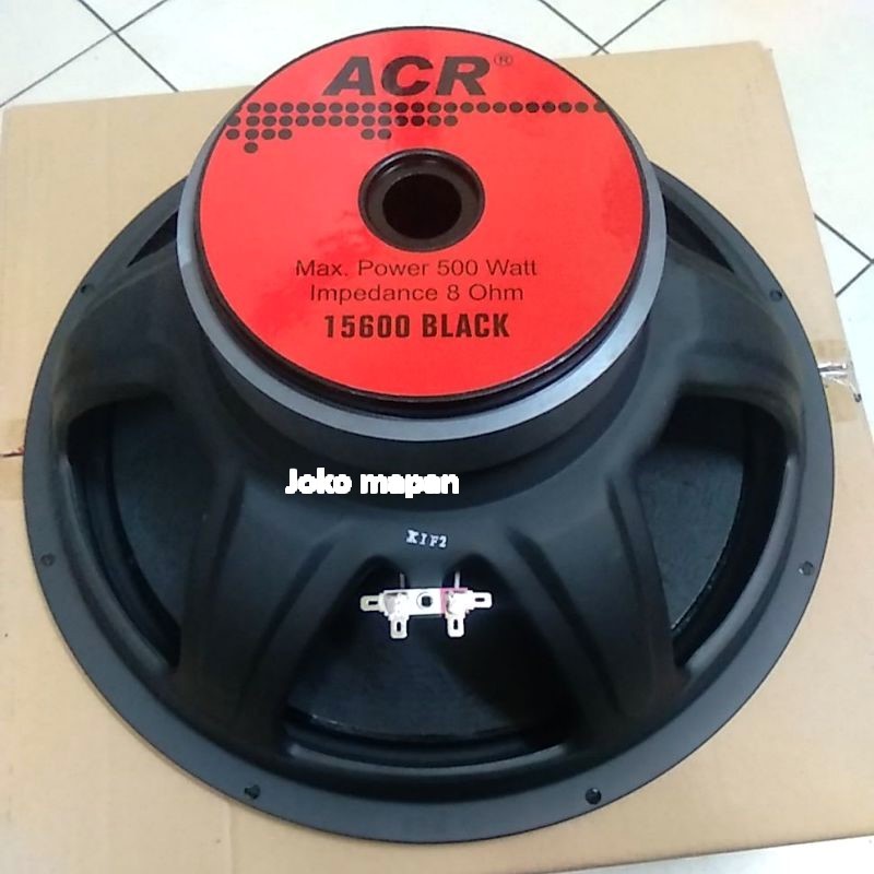 Jual Speaker 15 inch 15" ACR 15600 BLACK SERIES Woofer | Shopee Indonesia